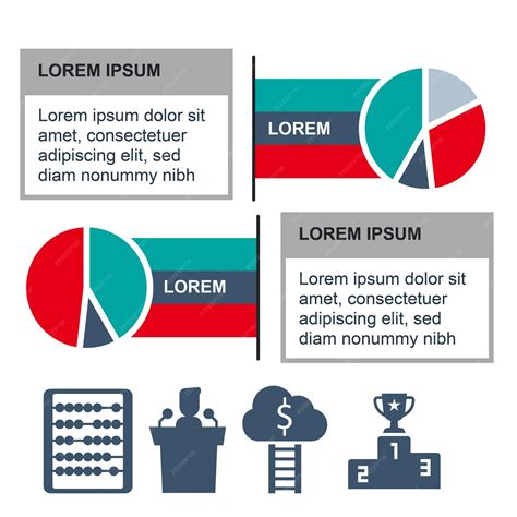 다이어그램 인포그래픽 프리미엄 벡터