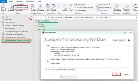 split trim and combine text with ease in power query m language exceldemy