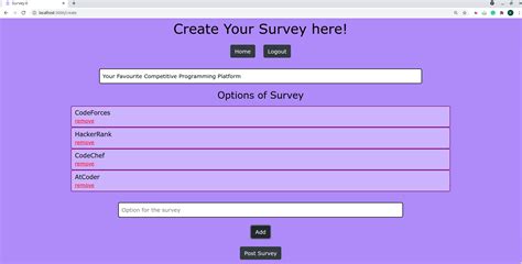 GitHub Karthikeysaxena SurveyItBackend The BackEnd Of A Web Application For Conducting