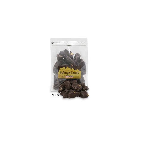 Dark Chocolate Sponge Candy Bulk Bags Arway Confections Resealable Bag