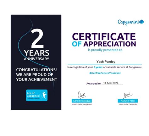 Yash Pandey On Linkedin Capgeminiindia Getthefutureyouwant