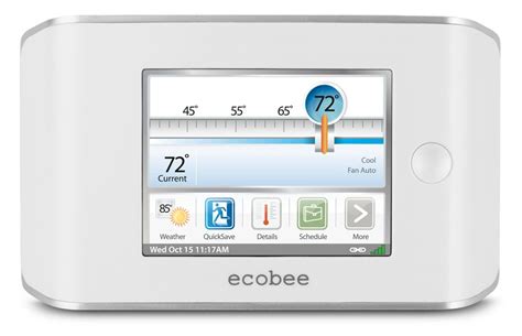 Amazon Com Ecobee Smart Thermostat Heat Cool With Full Color Touch Screen Tools Home
