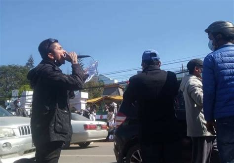 Dvb လားရှိုး ဆန္ဒပြပွဲတွင် ပါဝင်သည့် လူငယ် ၂ ဦး ဖမ်းဆီးခံရ