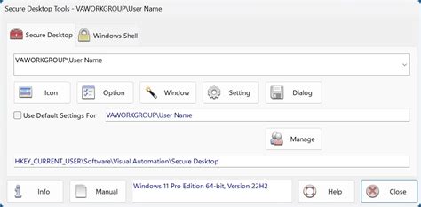 Visual Automation Inc Secure Desktop 10 Overview