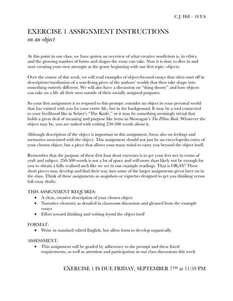 exercise 1 pdf