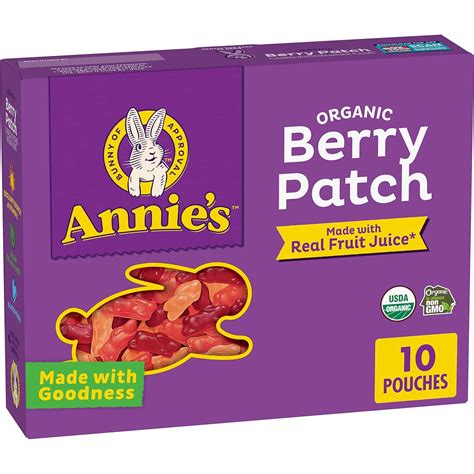 Annies Organic Berry Patch Bunny Fruit Flavored Snacks