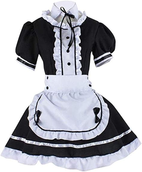 Fangteke Traje De Sirvienta Francesa Disfraz De Cosplay De Anime Para
