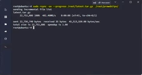 Rsync Command In Action Real World Examples Of Using Rsync For Backups Synchronization