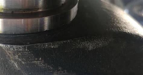 In This Photo You Can See The Gap Between The New Ball Joint And How Its Supposed To Seat You