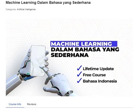 5 Kursus Belajar Machine Learning Gratis And Berbayar Future Skills