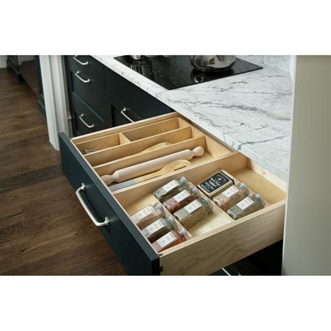 Rev A Shelf Wood Drawer Divider Accessory For Rev A Shelf Drawer Inserts And Reviews Wayfair