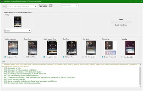 Smartbenz Master Tool Amg Ic Menu Activation Mercedes Xentry Diagnostic Coding Flashing Center