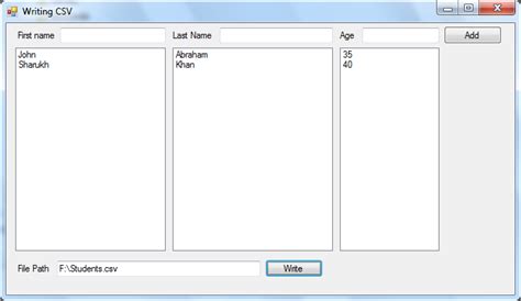 Computer Blog Writing Data To Csv File Using C