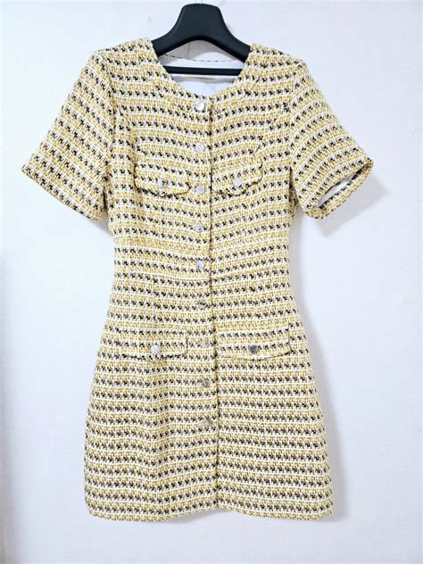 마쥬 트위드 원피스 55 당근 중고거래