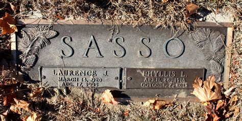 Laurence John Sasso Sr 1920 1995 Find A Grave Memorial