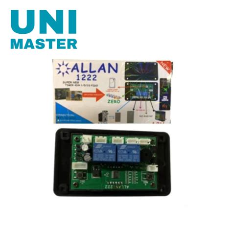 Uni Master Allan 1222 Timer 4 Digit Updated Version Support 1 5 10 Piso