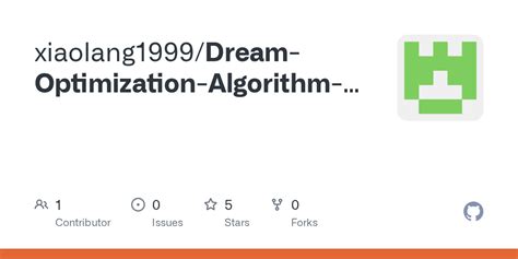 Github Xiaolang1999dream Optimization Algorithm Doa