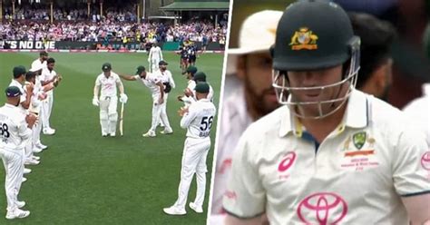 Aus Vs Pak 3rd Test Retiring David Warner Receives Guard Of Honour In