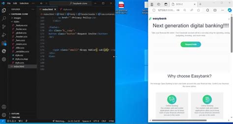Design Of Easebank Clone Using Html Css And Scss Celal Şeyhoglu Posted On The Topic Linkedin