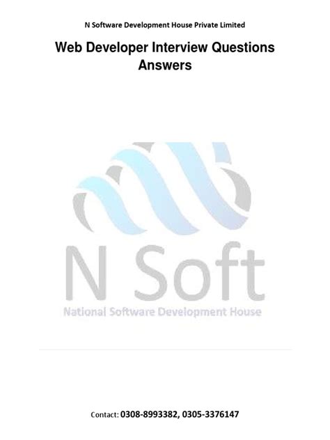 Web Developer Interview Questions Answers Pdf Html Element World