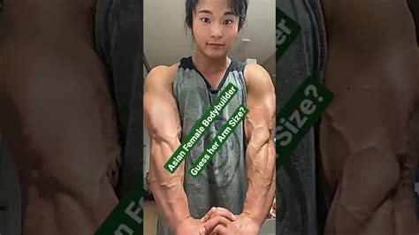 Asian Muscle Girl Flexing Muscles 💪 Fbb Flexing Biceps Quads 🔥 Fitness