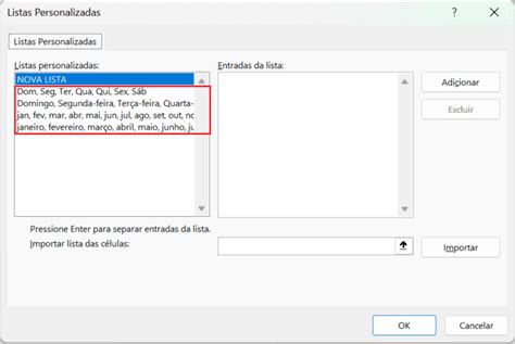 Como Criar Listas Personalizadas No Excel Guia Do Excel