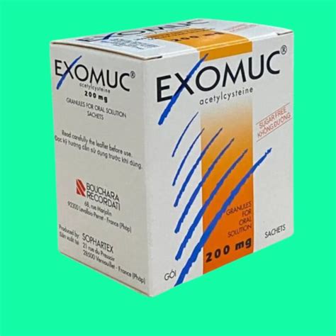 Exomuc Là Thuốc Gì Có Tác Dụng Gì Giá Bao Nhiêu Có Tốt Không