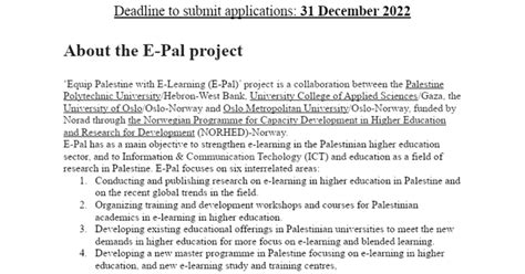 Phd Palestine Polytechnic University