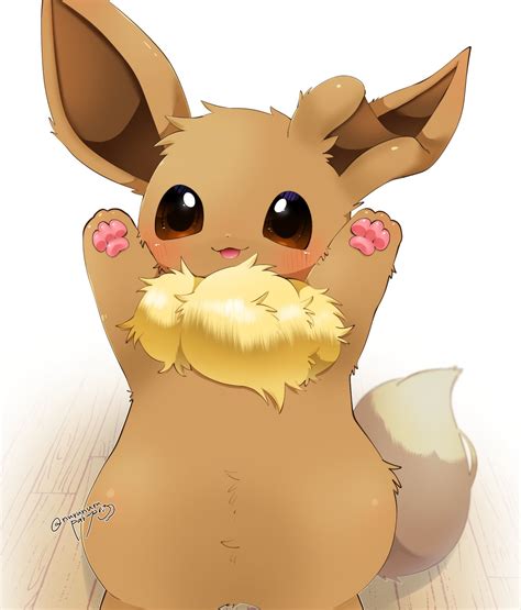 Eevee Eevee Pokedex Pokedex Pokémon Art Pokemon