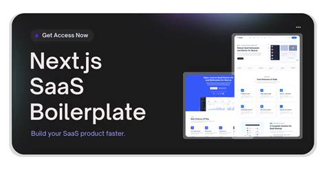 Nextjs Saas Boilerplate Launch Your Saas Faster