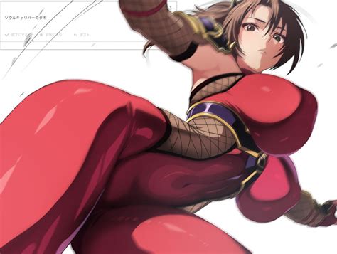 Ahonoko Taki Soulcalibur Soul Calibur Soulcalibur Soulcalibur Iv Girl Breasts Large