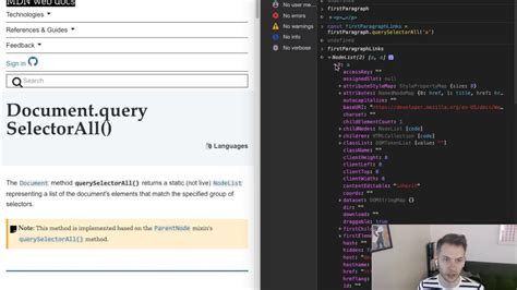 Basics Of The Document QuerySelector YouTube