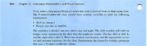 Solved Programming Challenges 1 Employee And