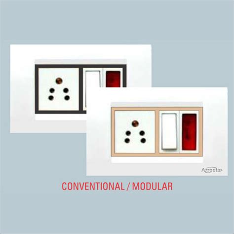Modular Conventional Modular Switches At Best Price In New Delhi Geeta Electricals