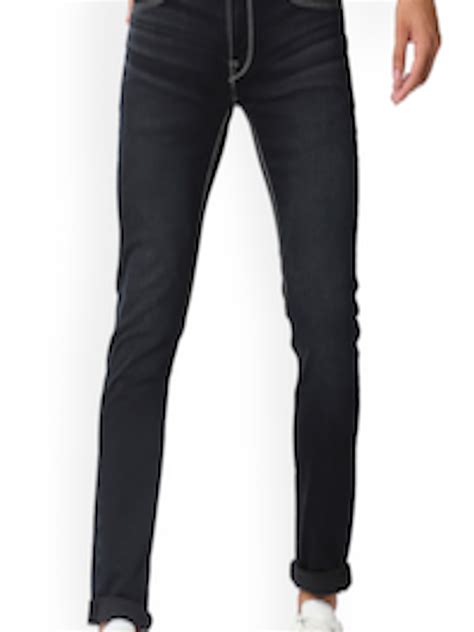 Buy Pepe Jeans Men Black Tapered Fit Low Rise Stretchable Jeans Jeans For Men 20243480 Myntra