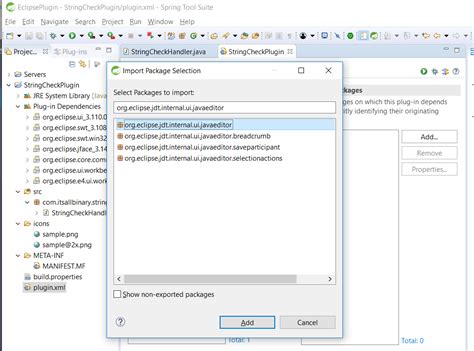 Develop Simple Useful Eclipse Plugin To Scan Java Source Good Example For Beginners Its All