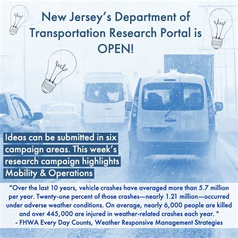 Njdot Technology Transfer On Linkedin Wed Like To Hear From You The