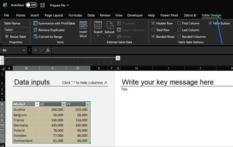 How To Prepare The Data In Excel For Zebra Bi For Office Zebra Bi Knowledge Base