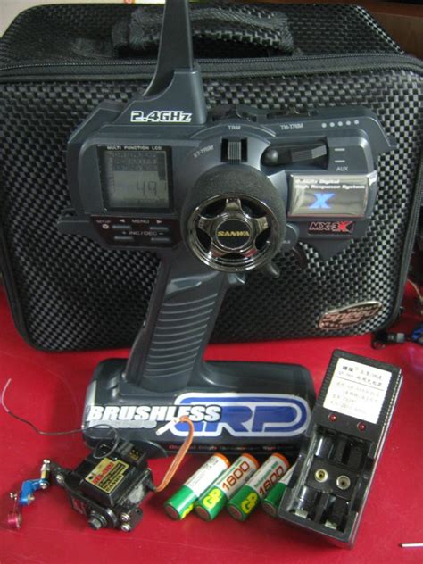 WTS Sanwa MX 3X Transmitter RX451 4 Channel Receiver And Blue Bird Servo R C Tech Forums