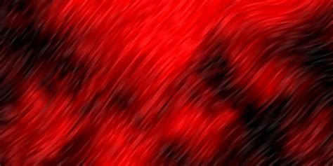 Dark Red Vector Pattern With Curves Illustration In Halftone Style With Gradient Curves Template