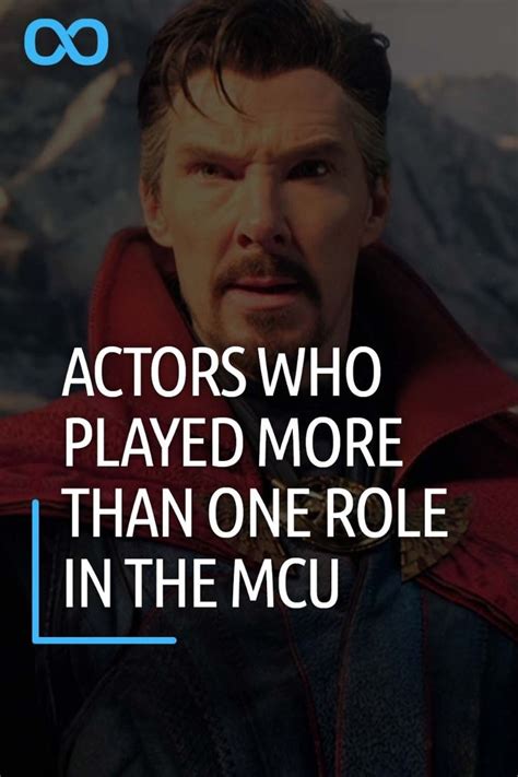 Actors Who Played More Than One Role In The Mcu Marvel Netflix Actors Marvel Films
