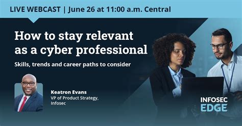 Infosec On Linkedin Join Our Webinar On Wed June 26th At 11 A M Ct With Infosecs Vp Of…