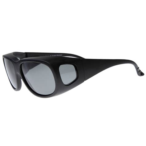 New Polarized Anti Glare Lens Large Cover Wrap Sunglasses With Side Le Sunglassla