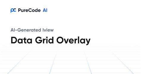 Build Great Iview Data Grid Overlay Components Faster Using Ai Tools
