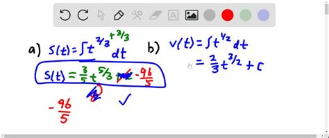 Solvedparticle Moves Along An S Axis Use The Given Information To