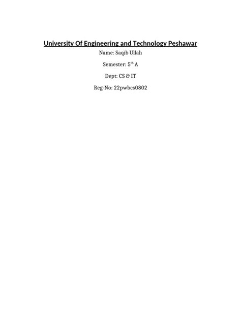 Assignment 1 Software Engineering Saqib Ullah Pdf Agile Software Development Software