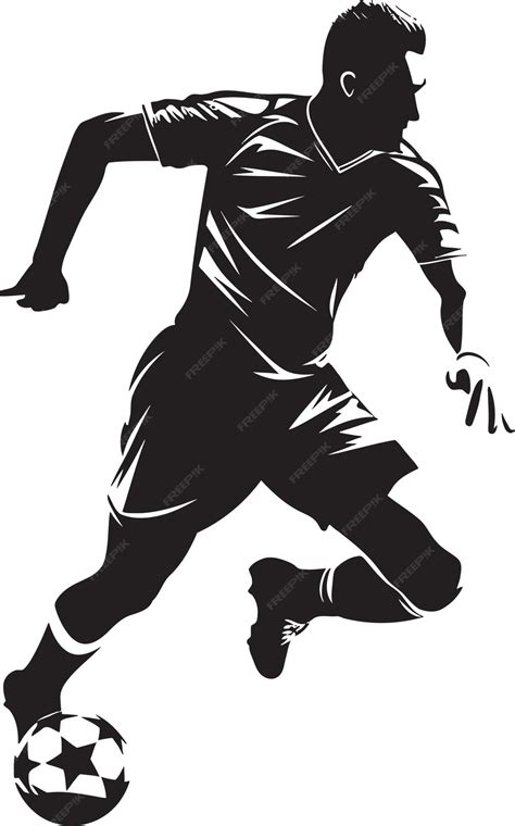 Ballmastery Jugador De Fútbol Diseño De íconos Soccerspirit Símbolo De Jugador Vectorial