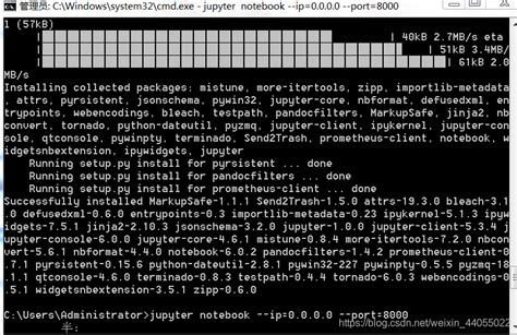 Jupyter库的安装jupyter 0000 Csdn博客