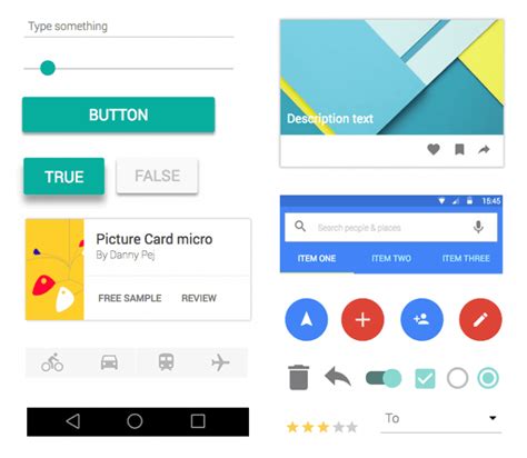 Creating Android Mobile App Push Notification Wireframes Justinmind