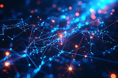 holographic coding structure network of nodes high detail premium ai